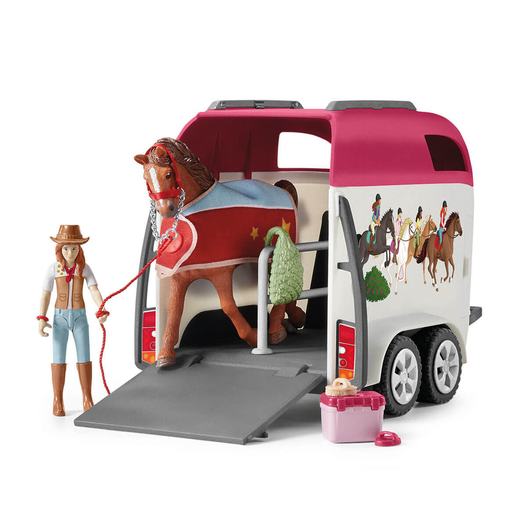 Wunderbar Schleich Pferdeanhanger Mit Auto Fotos