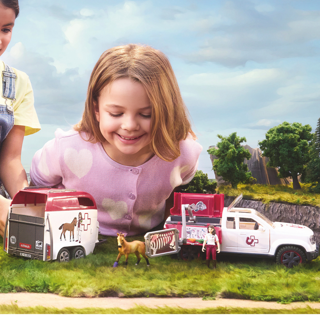 Mobile Tierärztin mit Anhänger 42704 HORSE CLUB | schleich