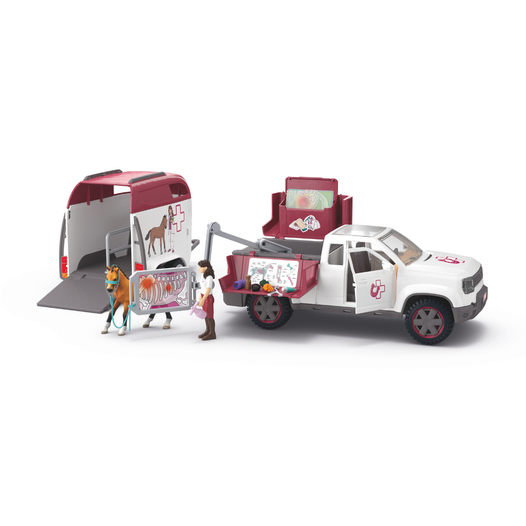 Mobile Tierärztin mit Anhänger 42704 HORSE CLUB | schleich